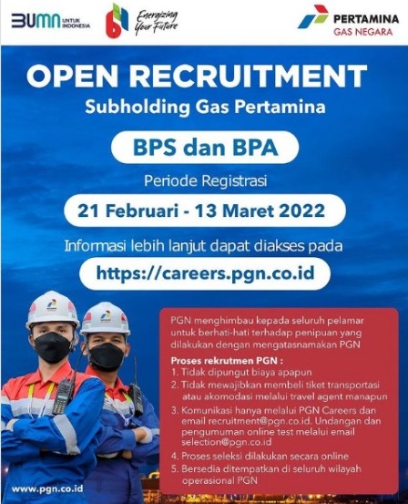 Lowongan Kerja Pertamina Gas Negara - Universitas Esa Unggul Lowongan Kerja Pertamina Gas Negara - Universitas Esa Unggul